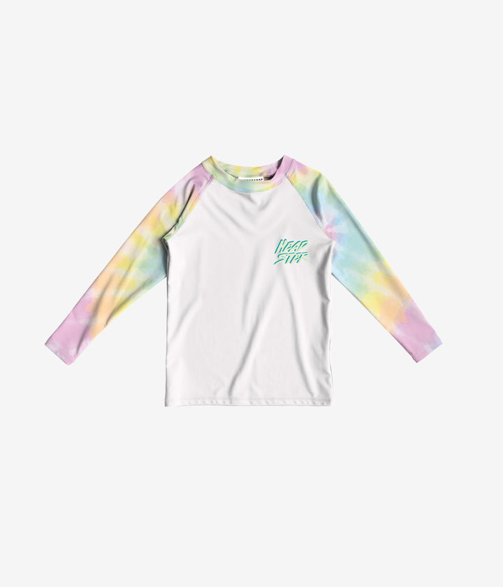 Tie dye pink Rashguard Smart pink – HEADSTER KIDS