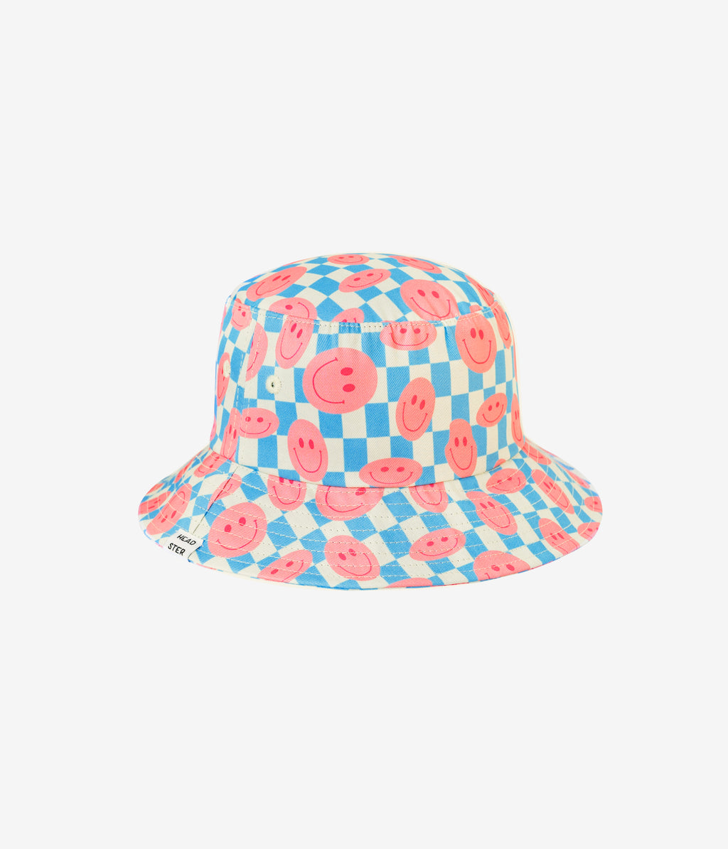 Smiley bucket hat Tender Yellow – HEADSTER KIDS