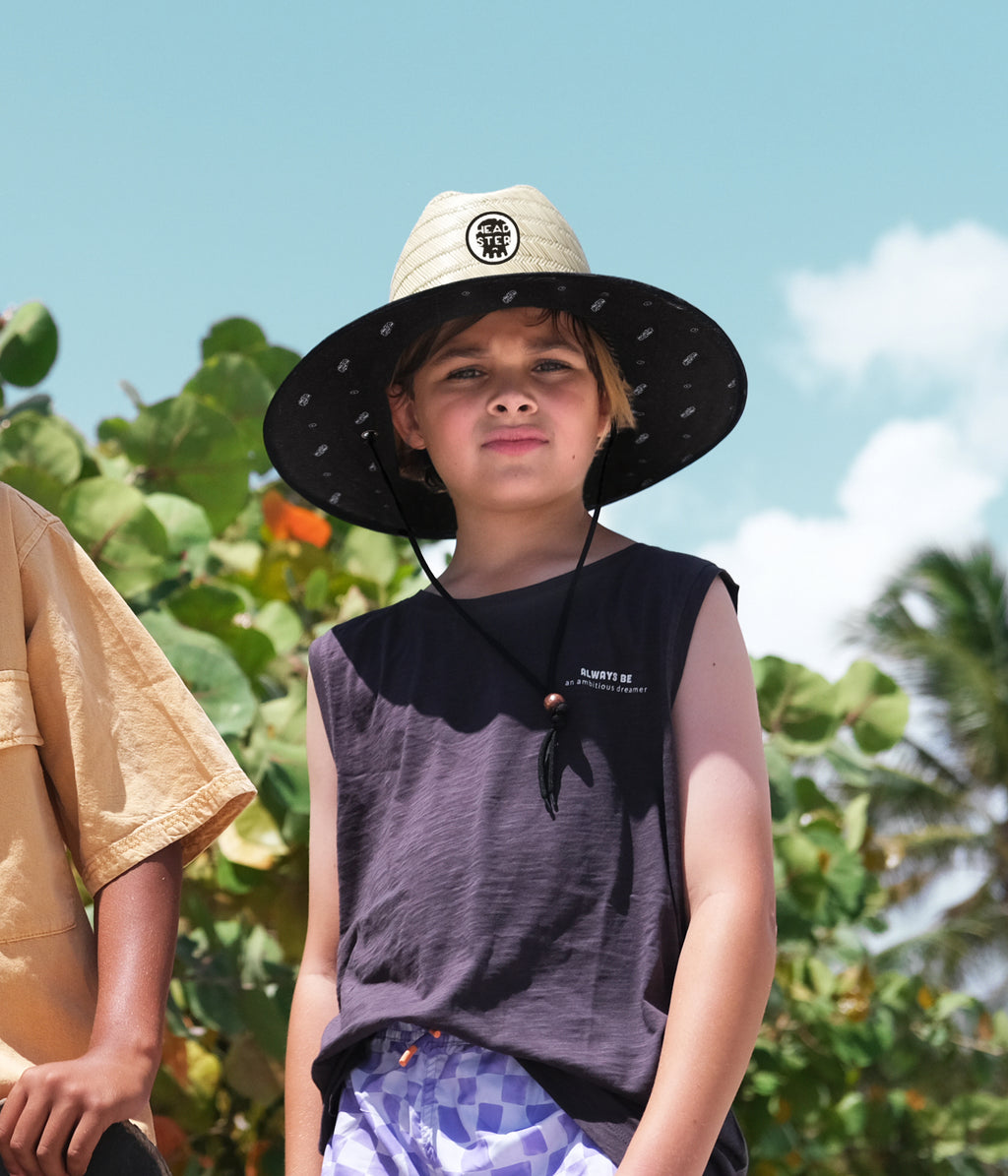 Lifeguard Classic Straw Hat for Kids and Babies⎟HEADSTER KIDS
